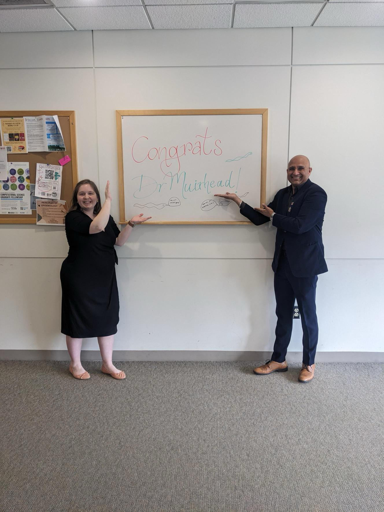 Systems Neuroscience Laboratory » Congratulations Dr. Caroline Muirhead!